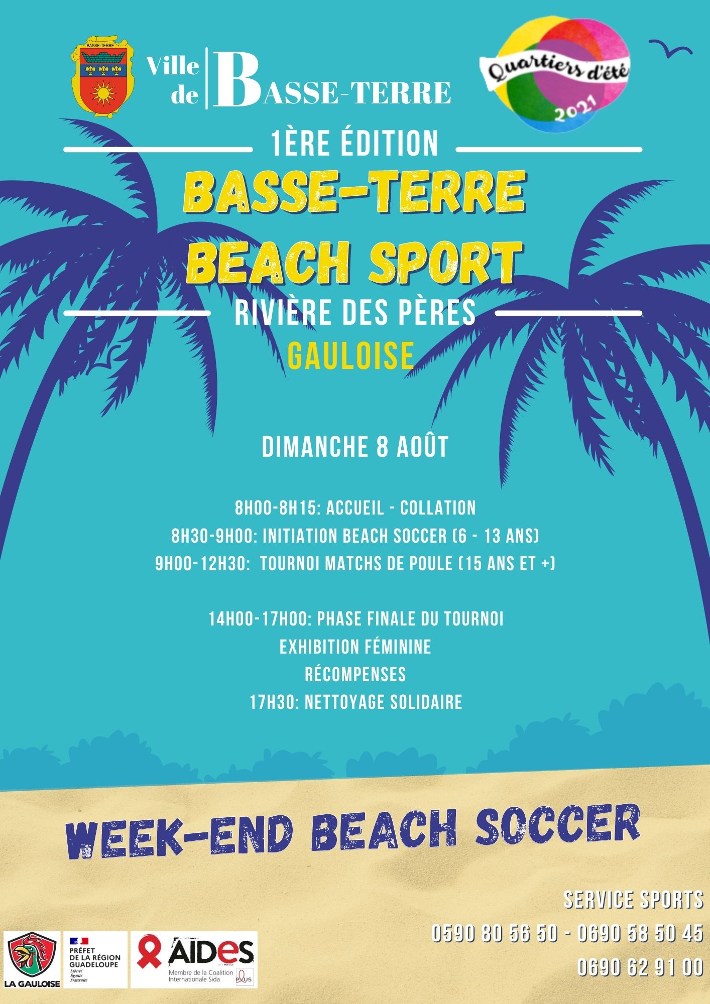 Soccer BASSE-TERRE BEACH SPORT - Site web de la Mairie de Basse-Terre